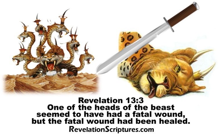 Beast - Revelation Chapter 13 - One Of The Heads Has A Healed Fatal ... Beast - Revelation Chapter 13 - One Of The Heads Has A Healed Fatal ...